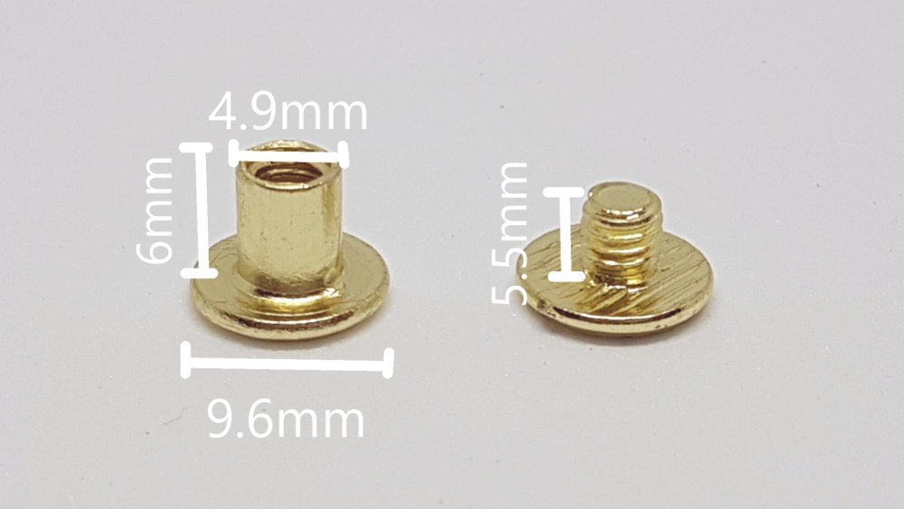 Tornillo remache | Remache no permanente